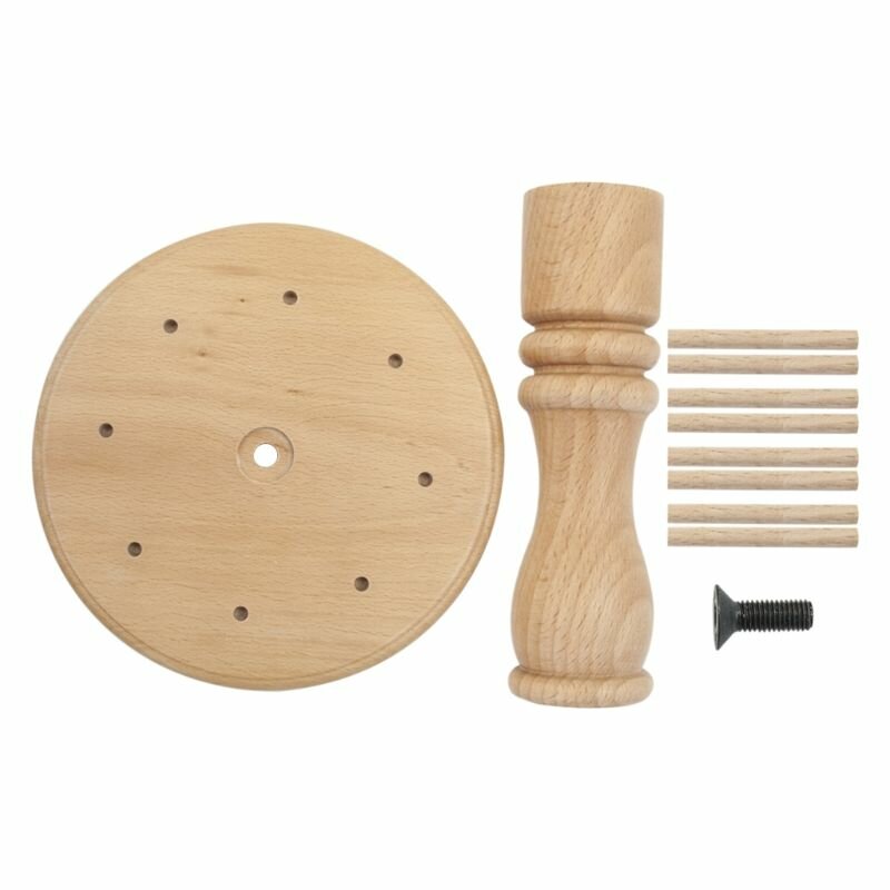 8-осевой каркас из буковой проволоки