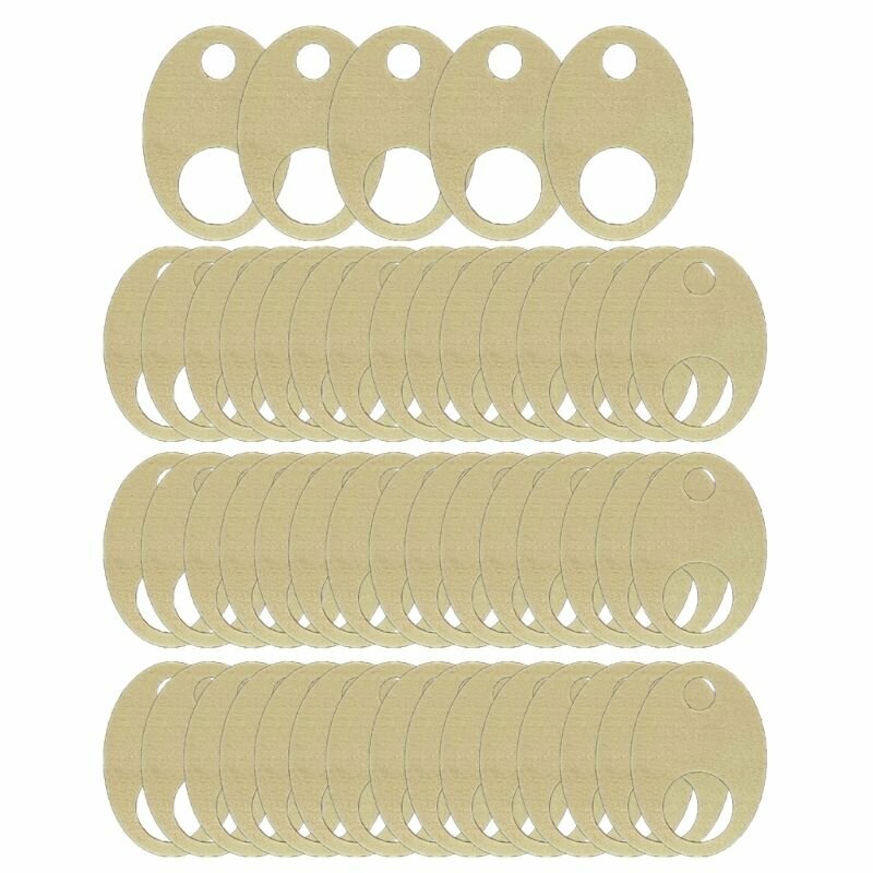 50 шт. Деревянные катушки для ниток, органайзеры для хранения вышивки