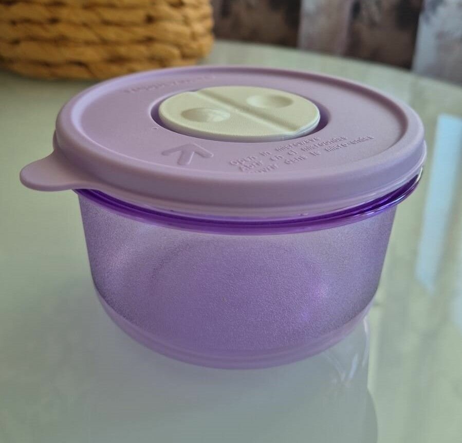 "Чаша для супа" для хранения, транспортировки и разогрева в СВЧ (310 мл), 1 шт. сиреневая