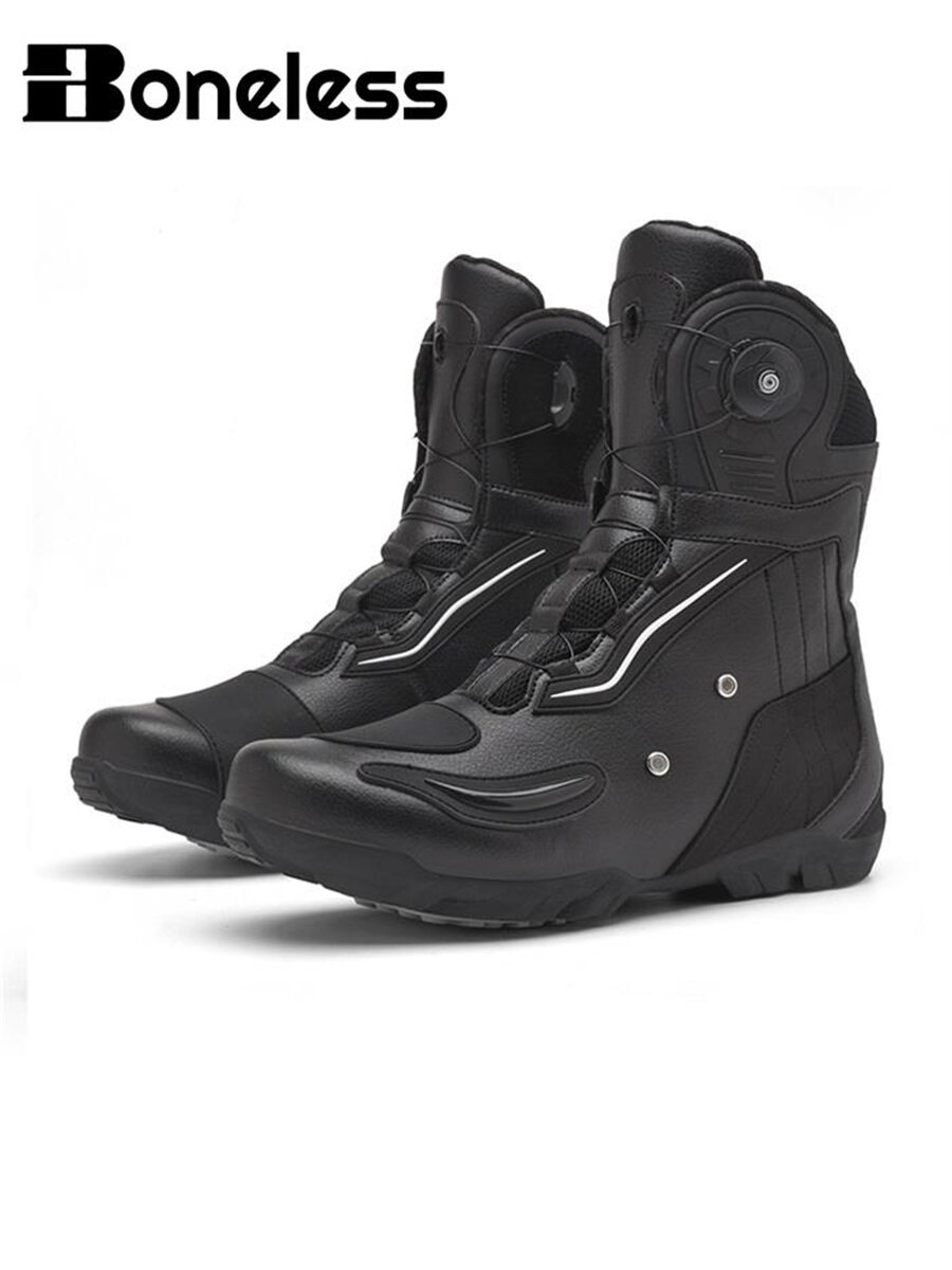 Мужские и женские мотоциклетные ботинки BONELESS