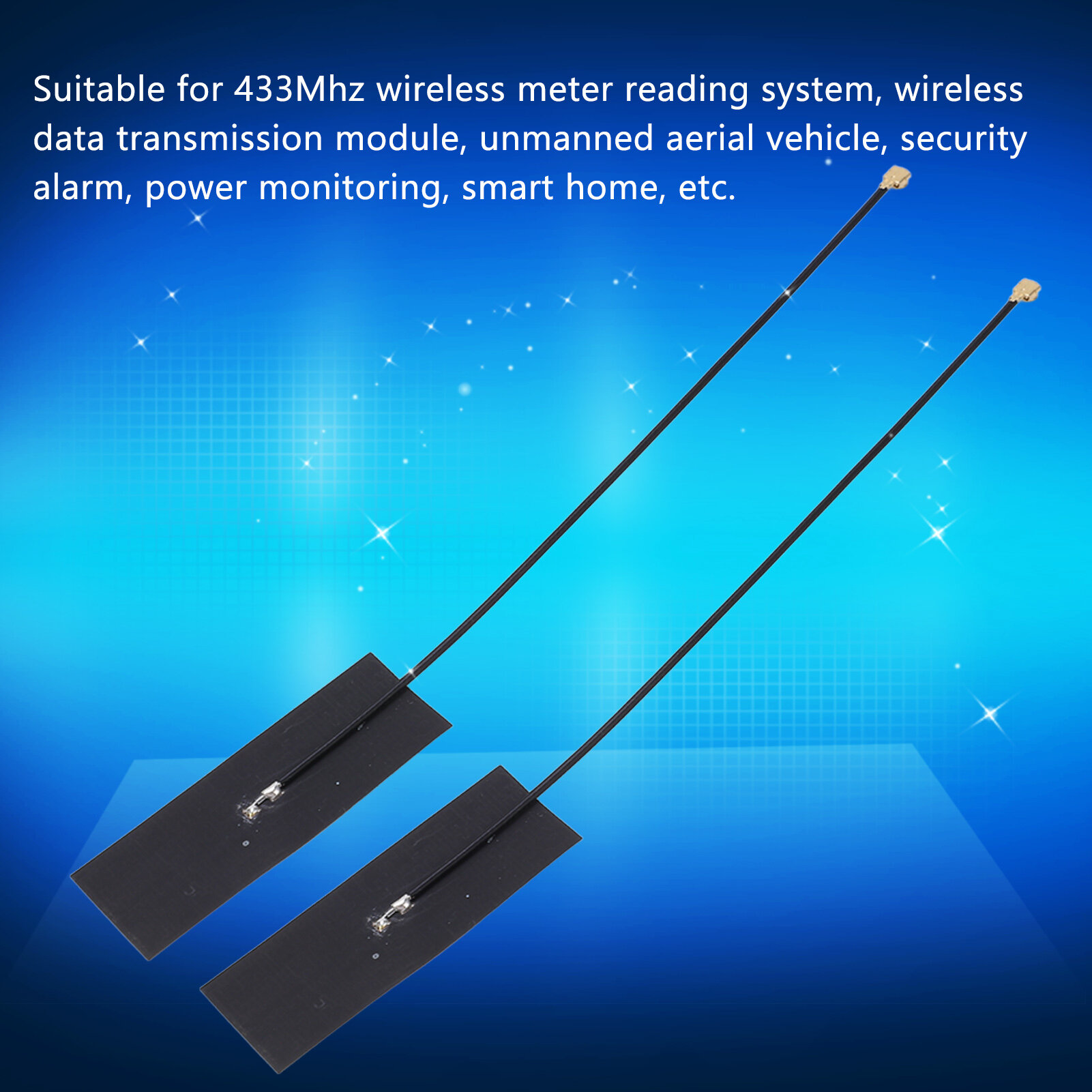 10 шт. IPEX антенна 433 МГц 5DBI RG1.13 Line 5 Вт FPC мягкая плата внутренняя антенна для модуля передачи данных дрона