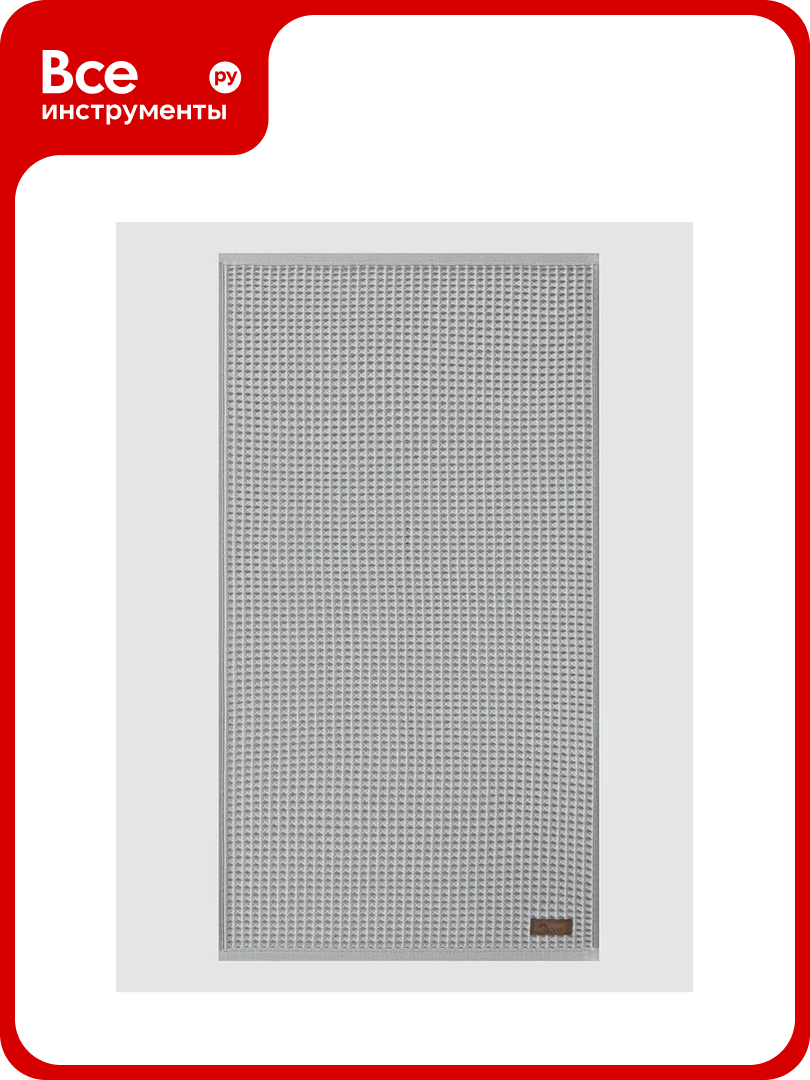 Полотенце вафельное Arya Home Arya Kira 50x90, Светло-серый 8680943233103