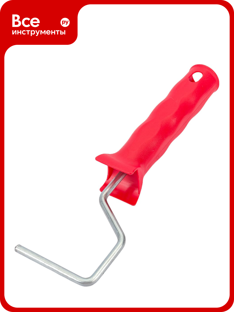 Ручка, 50, для мини-валиков 50 мм и 75 мм (D 6 мм; оцинкованная) MATRIX 81211, при проведении малярных работ, диаметром