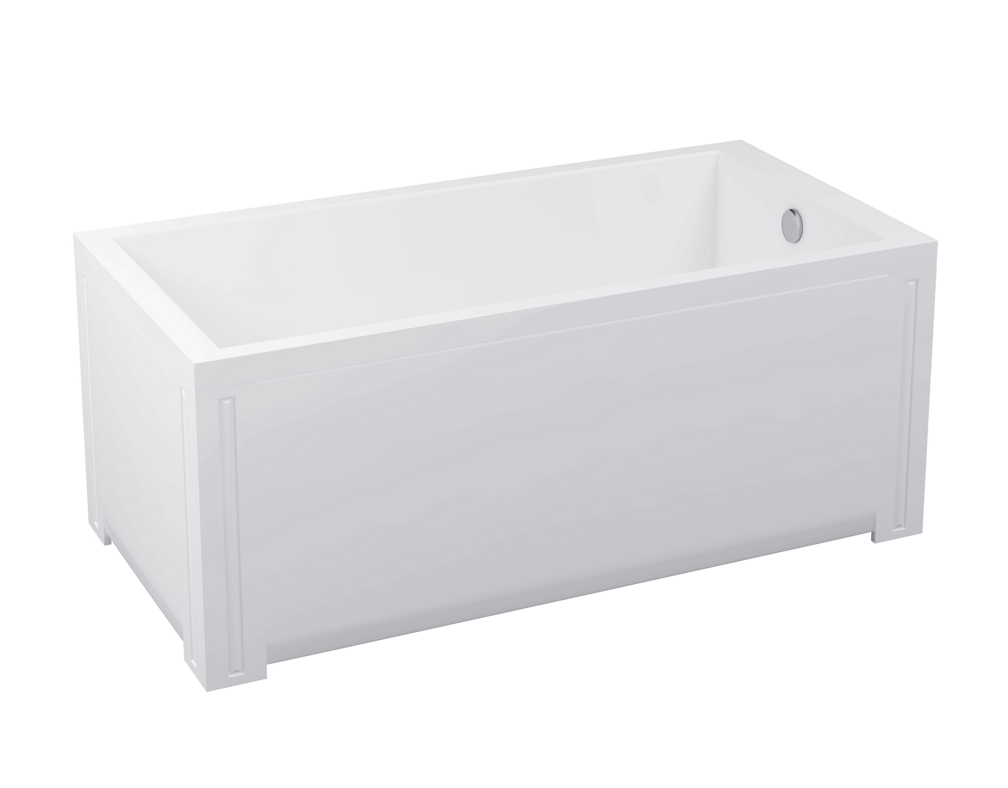 Ванна из искусственного камня Цвет и Стиль Dolomite Джерси 1600x800 НФ-00005826 (без ножек)