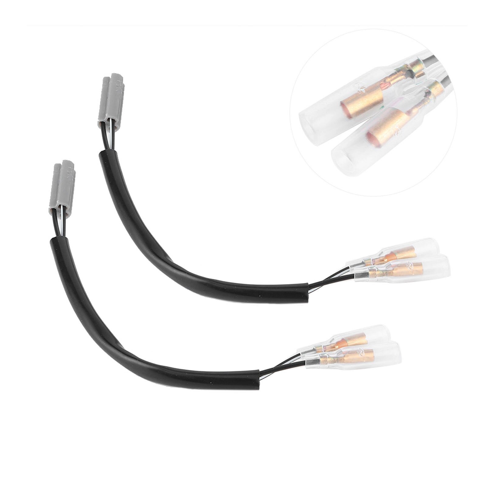 7,5-дюймовый адаптер для провода сигнала поворота, детали для мотоциклов, подходящие для Yamaha YZFR6 YZFR1 FZ6 FZ10