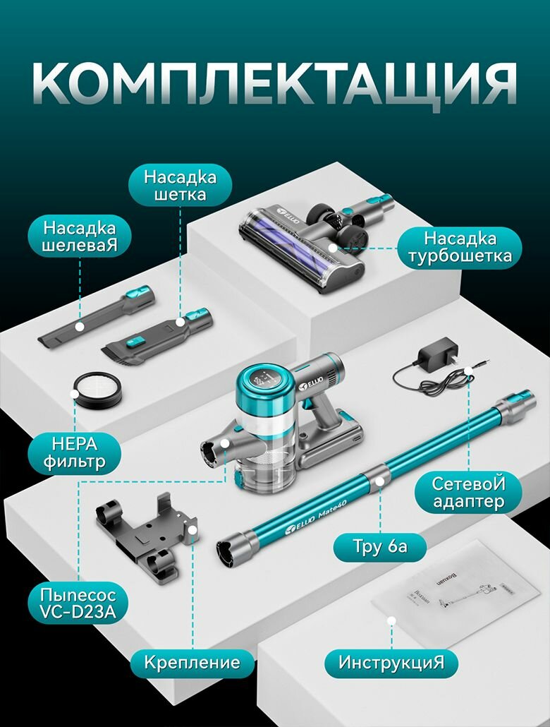 Вертикальный пылесос