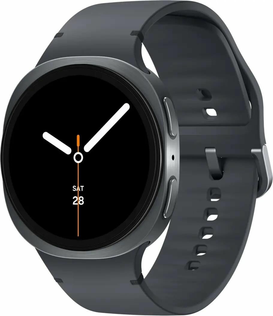 Умные часы Samsung Galaxy Watch 8 LTE 44мм 1.47 Super AMOLED графит (SM-L335FDAACAU)