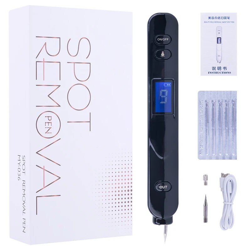 Лазерный плазменный аппарат для удаления папиллом, бородавок, черных точек, электрический прибор для удаления родинок, черных точек и темных пятен