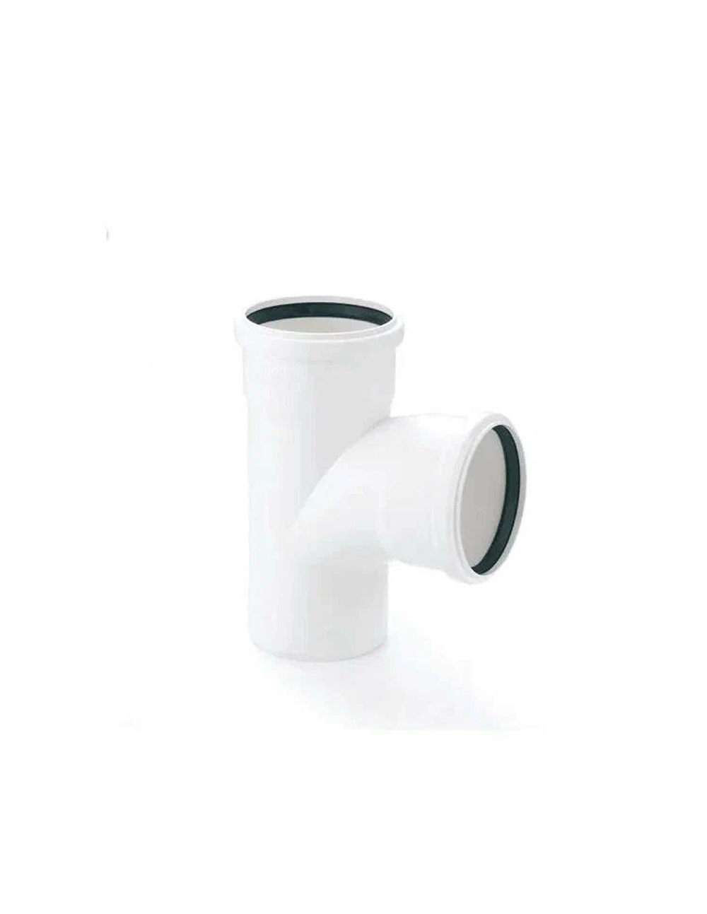 Тройник PP-H бесшумный белый Дн 110х110х87гр б/нап в/к max flow Rehau 11230051001