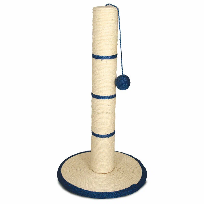 Triol Когтеточка из сизаля с шариком Столбик №208, d 35x62 см