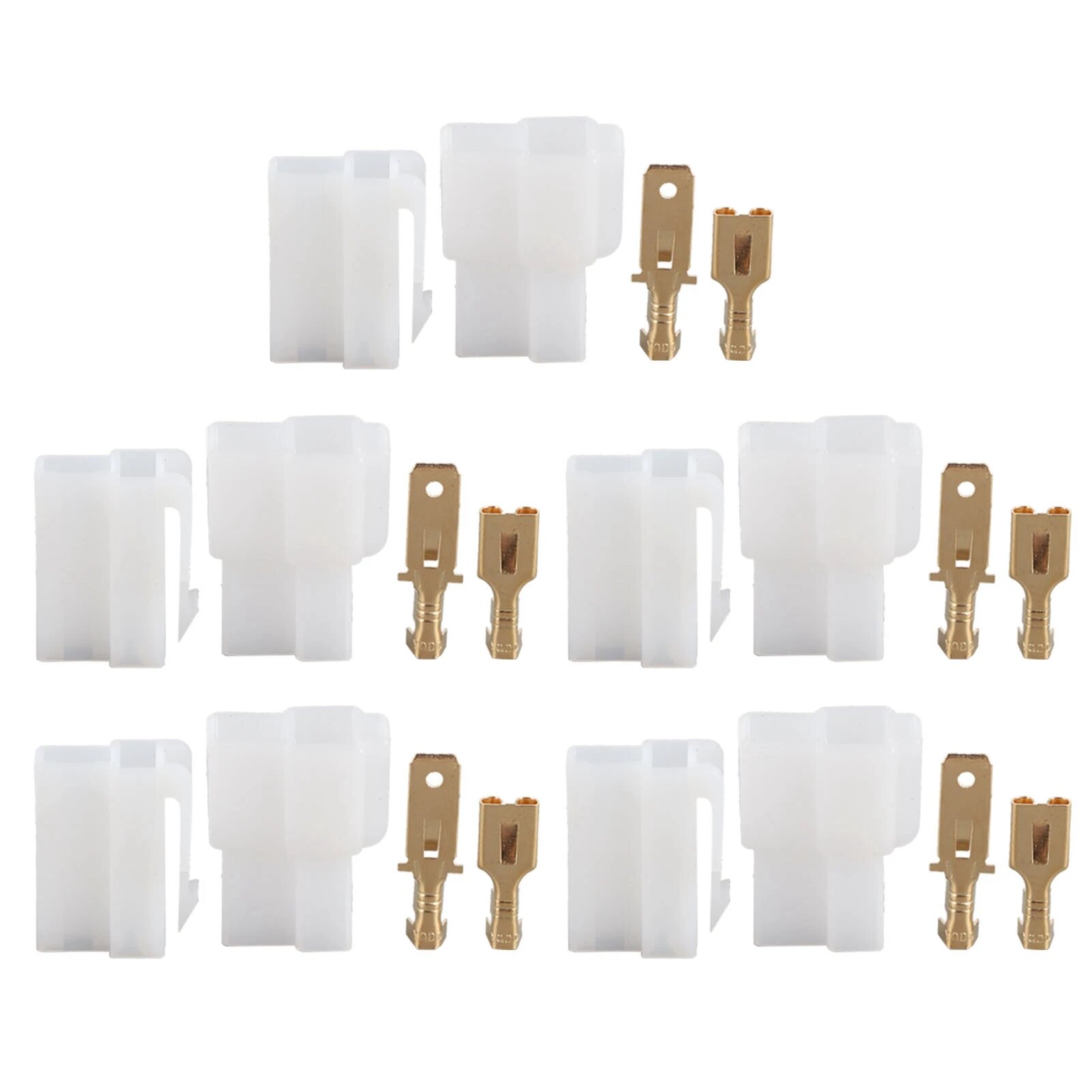 2-контактный разъем питания радиоприемника T-типа, набор разъемов для автомобильного радиокабеля, подходит для Kenwood для автомобиля YAESU FT-7800R FT-8800R