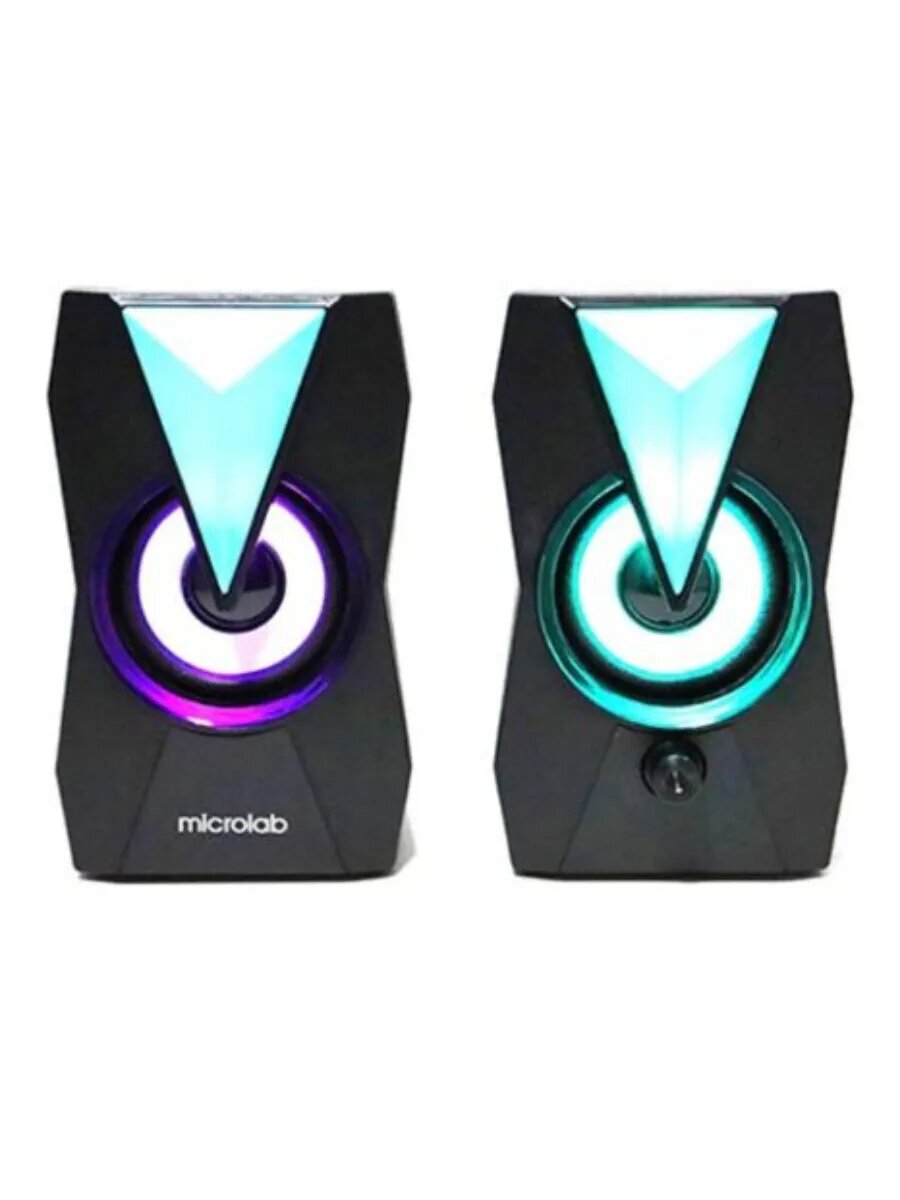 Колонки B22 80003109 черный - 2.0, 6 Вт