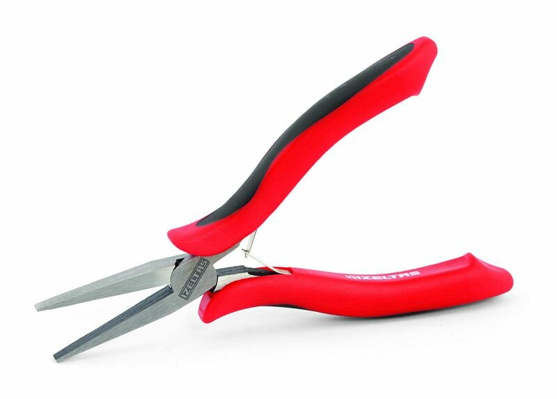 Плоскогубцы с плоскими губками для электроники прямхые 150Х30Х30 мм, 3553140150, 14000000533, IZELTAS