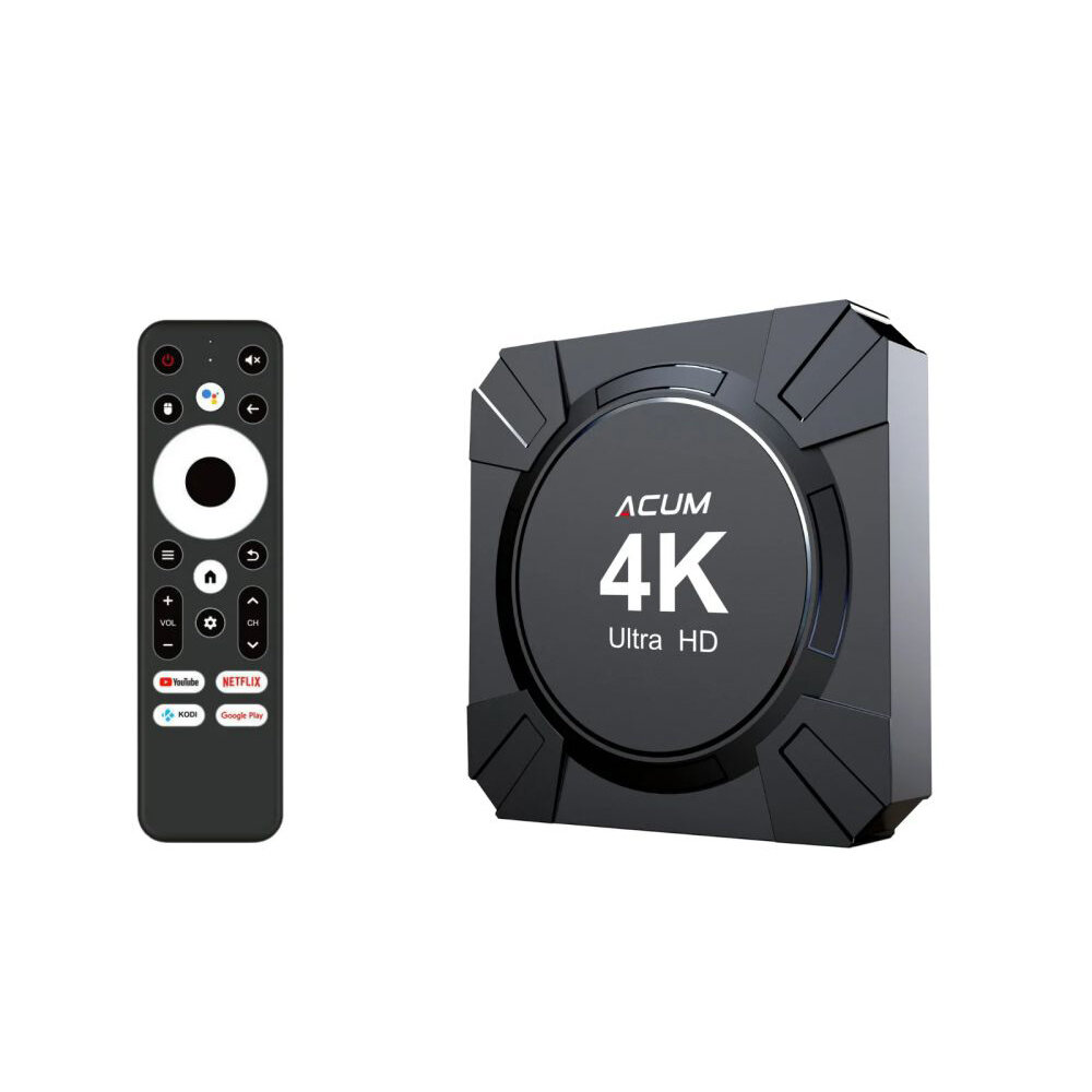 Телевизионная приставка Allwinner H313 на Android 14, медиаплеер 4K 2 ГБ, 16 ГБ, голосовое управление, двухдиапазонная приставка для телевизора с поддержкой WiFi 2.4G/5G