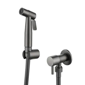 304 смеситель для биде из нержавеющей стали черный набор для чистки пульверизатора для унитаза