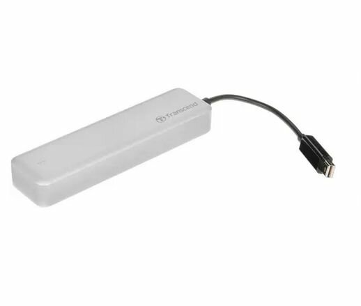 480 ГБ Внешний SSD Transcend JetDrive 825 (TS480GJDM825) серебристый