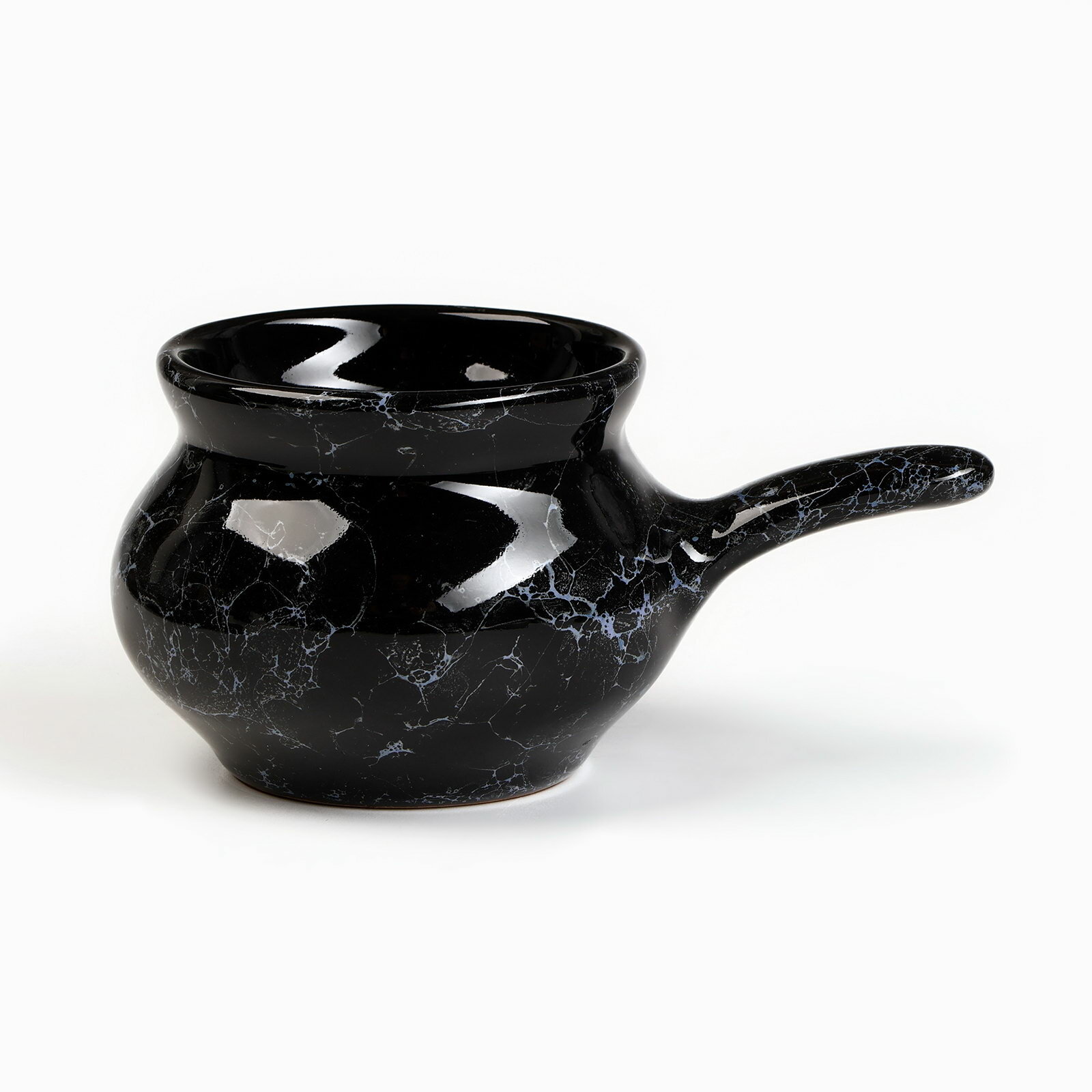 Кокотница "Новарусса" 0.25 л / 7x9 см, вуаль, тип покрытия: глазурованное