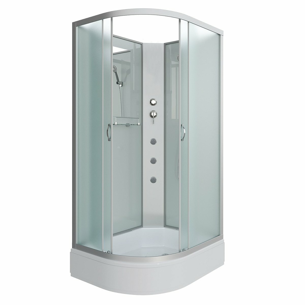 Душевая кабина Niagara Classic NG-33194-14RBKG 110х90 с гидромассажем правая