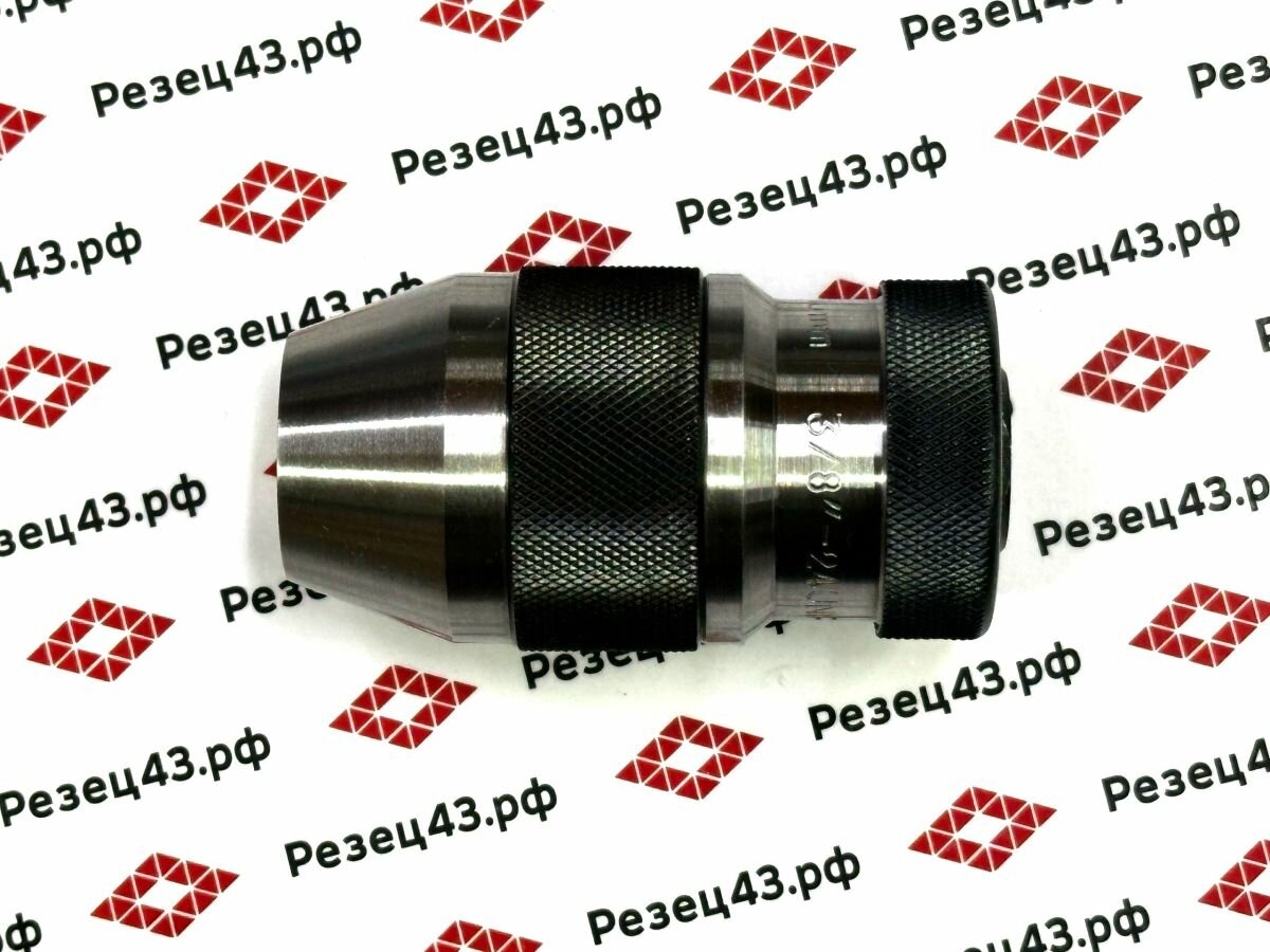 Сверлильный патрон усиленный c посадкой на резьбу самозажимной (1-10 3/8"-24UNF) DDR