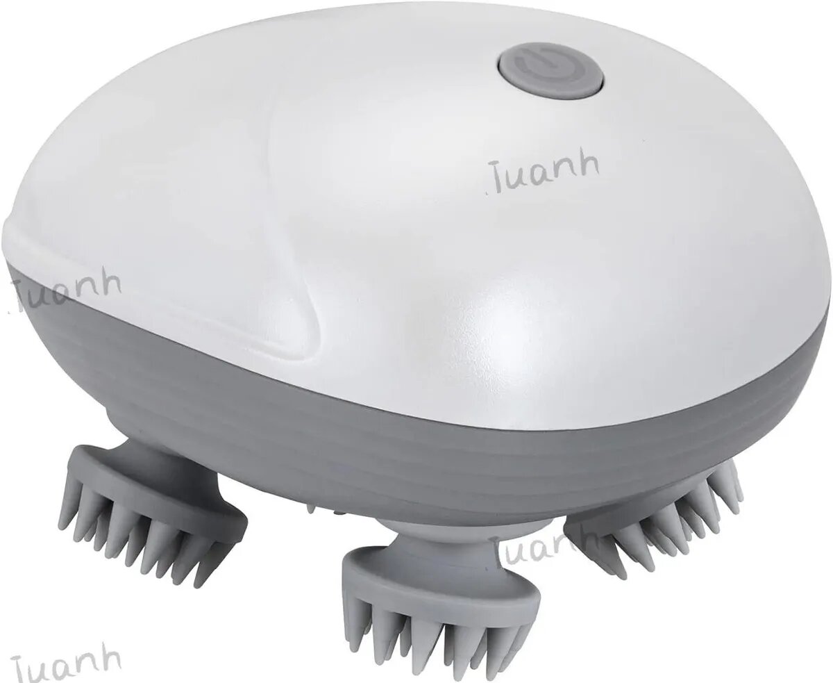 Мягкий электрический массажер для домашних животных Usb-зарядка 3D голова моющаяся игрушка для кошек 1200 мАч(Розовый)