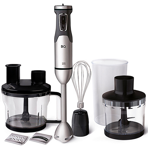Блендер ручной BQ HB601S Steel-Black