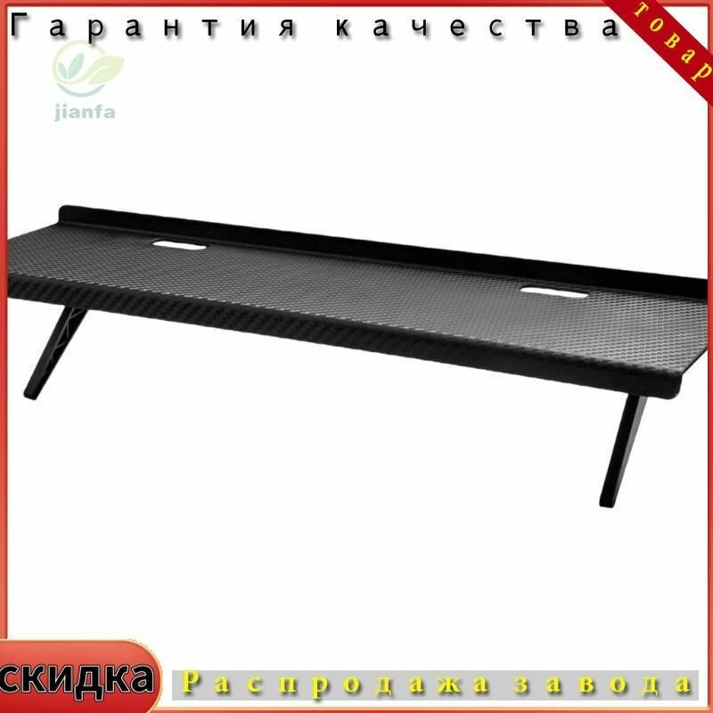 Стойка для ТВ-приставки без перфорации, кронштейн хранения монитора офисного компьютера-перфорированный 40x11,5 см