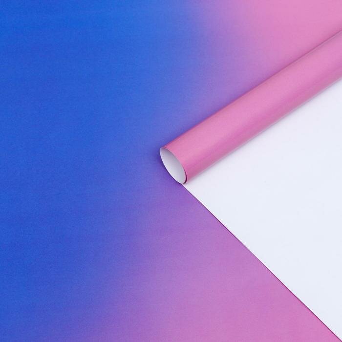 !09 Бумага глянцевая(набор 4 листа) "Градиент 01" 0,5 х 0,7 м.