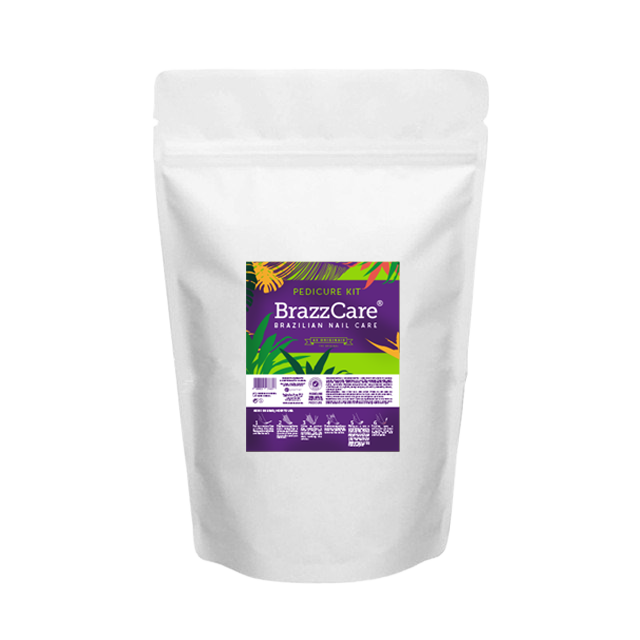 30 носков для бразильского педикюра BrazzCare, без воды, 30 пар