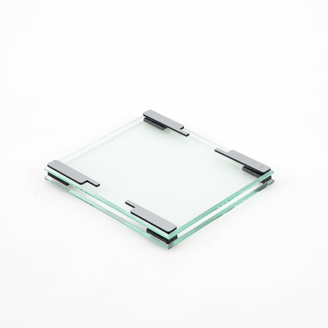 Стеклянная рамка с ограничителями для засветки в мобильной экспо камере, формат А7
