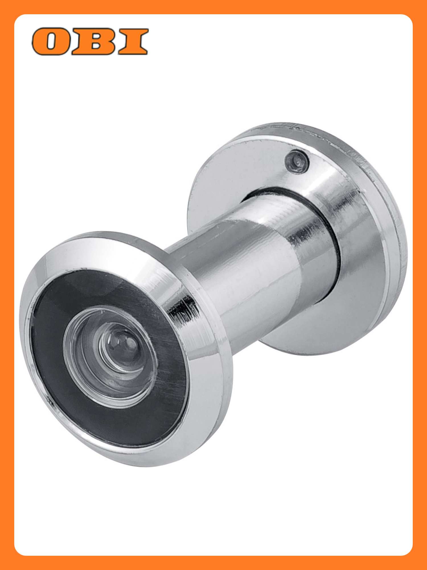 Дверной глазок стандартный FUARO DVZ1 35-60 мм хром