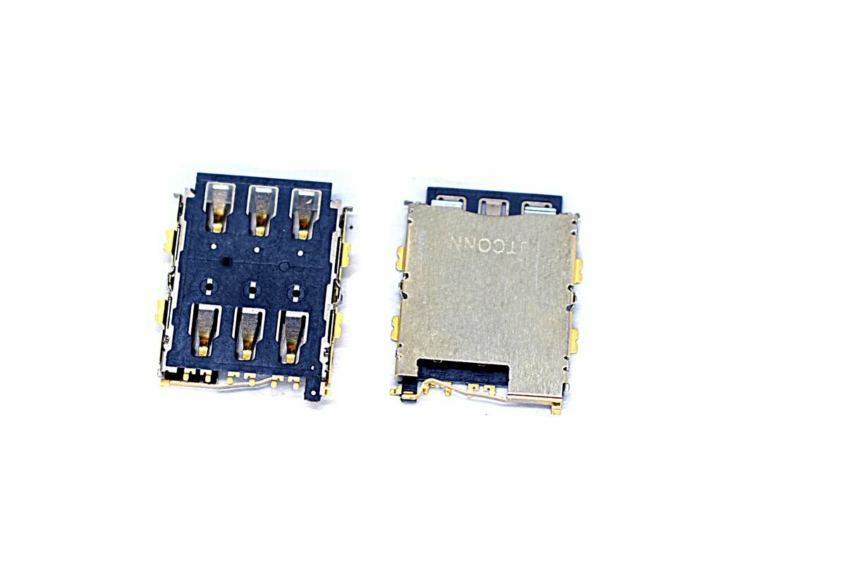 Коннектор SIM-карты (сим), mmc коннектор для HTC Desire 626 (S155)
