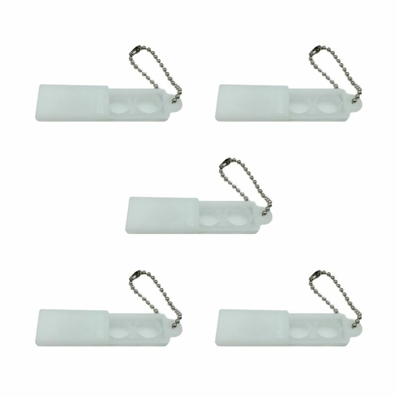 Специальный чехол-батарейка с кнопкой для переноски кохлеарного имплантата слухового аппарата-упаковка из 5 штук