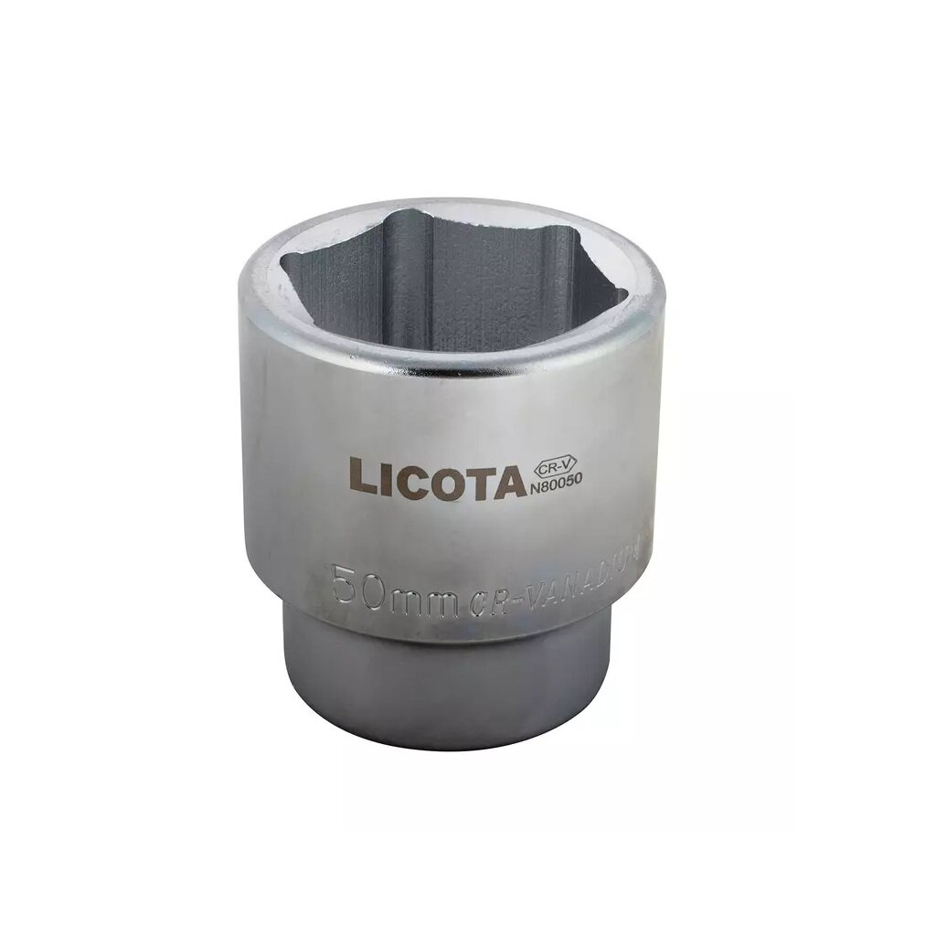 Licota Головка торцевая 6-гранная 1", 50 мм, длина 75 мм N80050