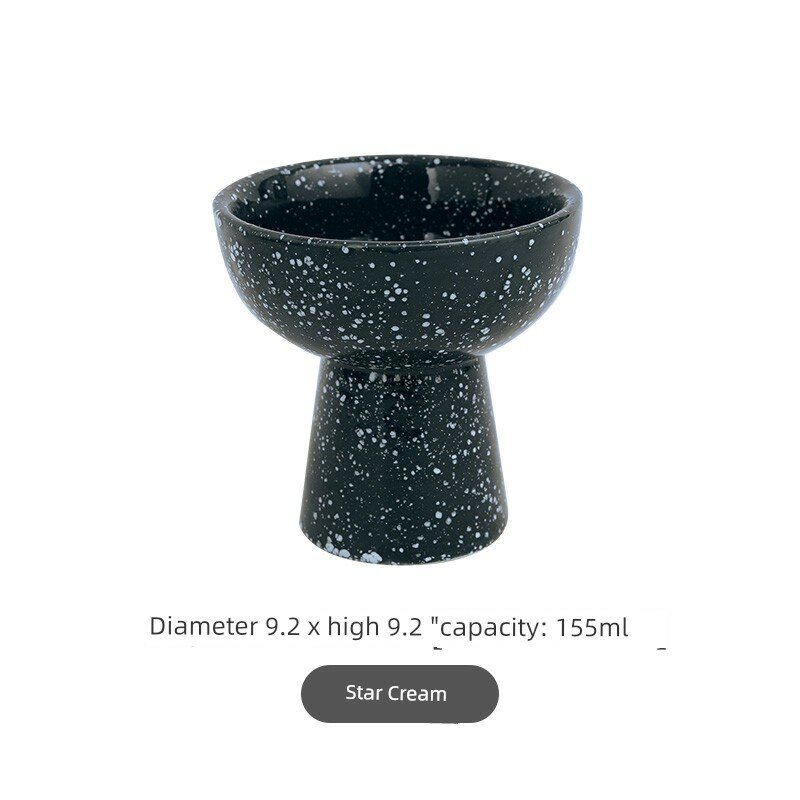 Креативная высокая чаша, керамическая чаша для закусок в японском стиле, чаша для холодных блюд, чашка для йогурта,