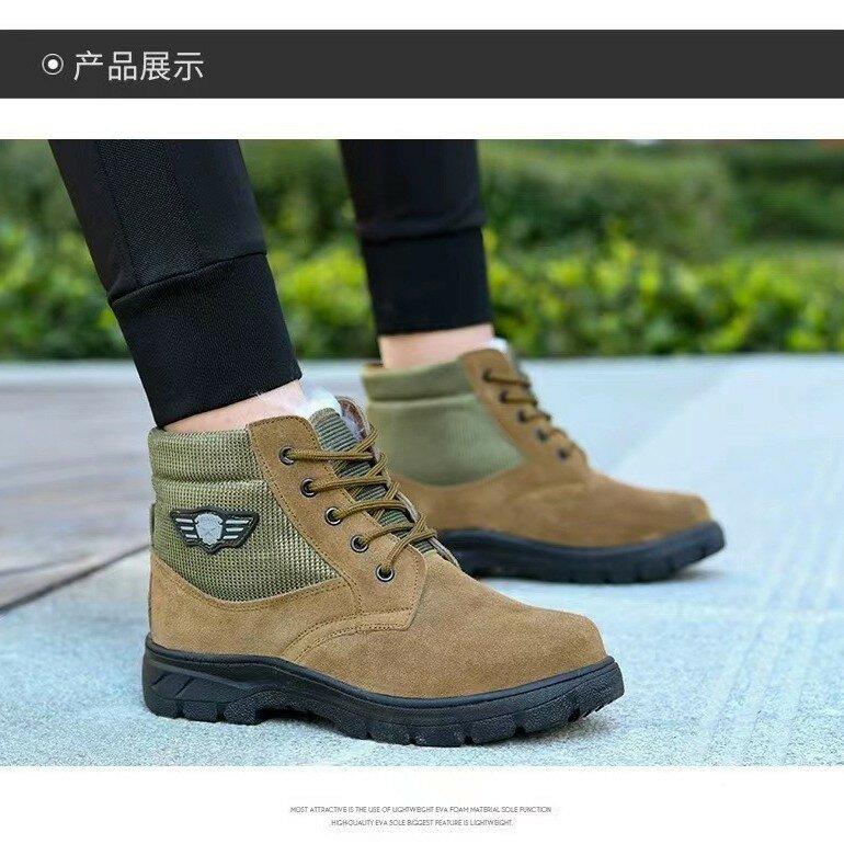 Очень толстые зимние хлопковые сапоги, высокие теплые хлопковые сапоги, удобные зимние сапоги для поездок на работу, зимние сапоги, теплая обувь.