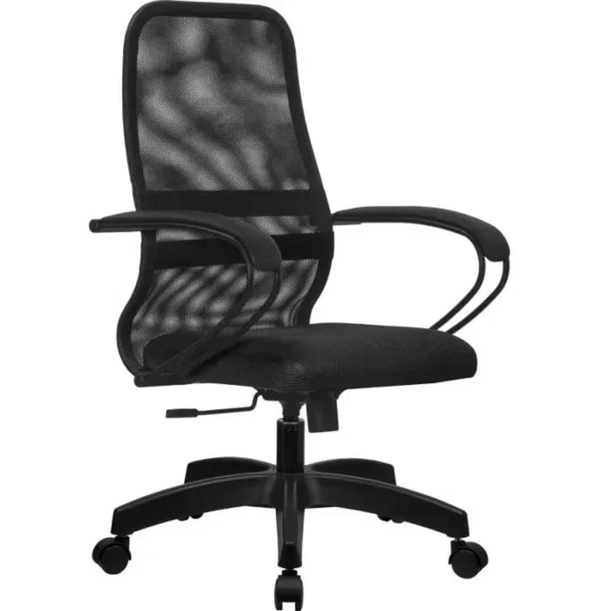 Компьютерное кресло Metta SU-C-8, офисное, с подлокотниками, регулируемые, черное