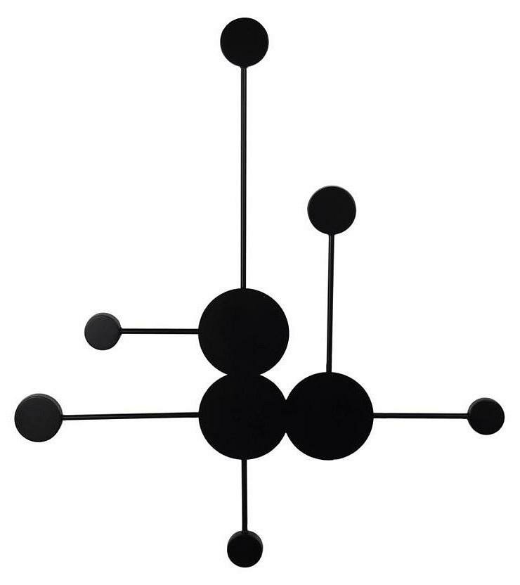 Накладной светильник Loft it Rays 10058BK цвет черный На монтажной пластине Техно