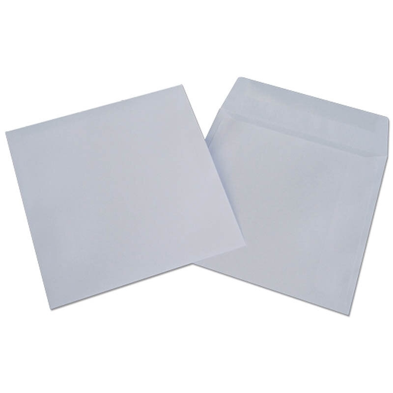 250 шт. Конверт бумажный 125*125 для CD, KurtStrip, декстрин