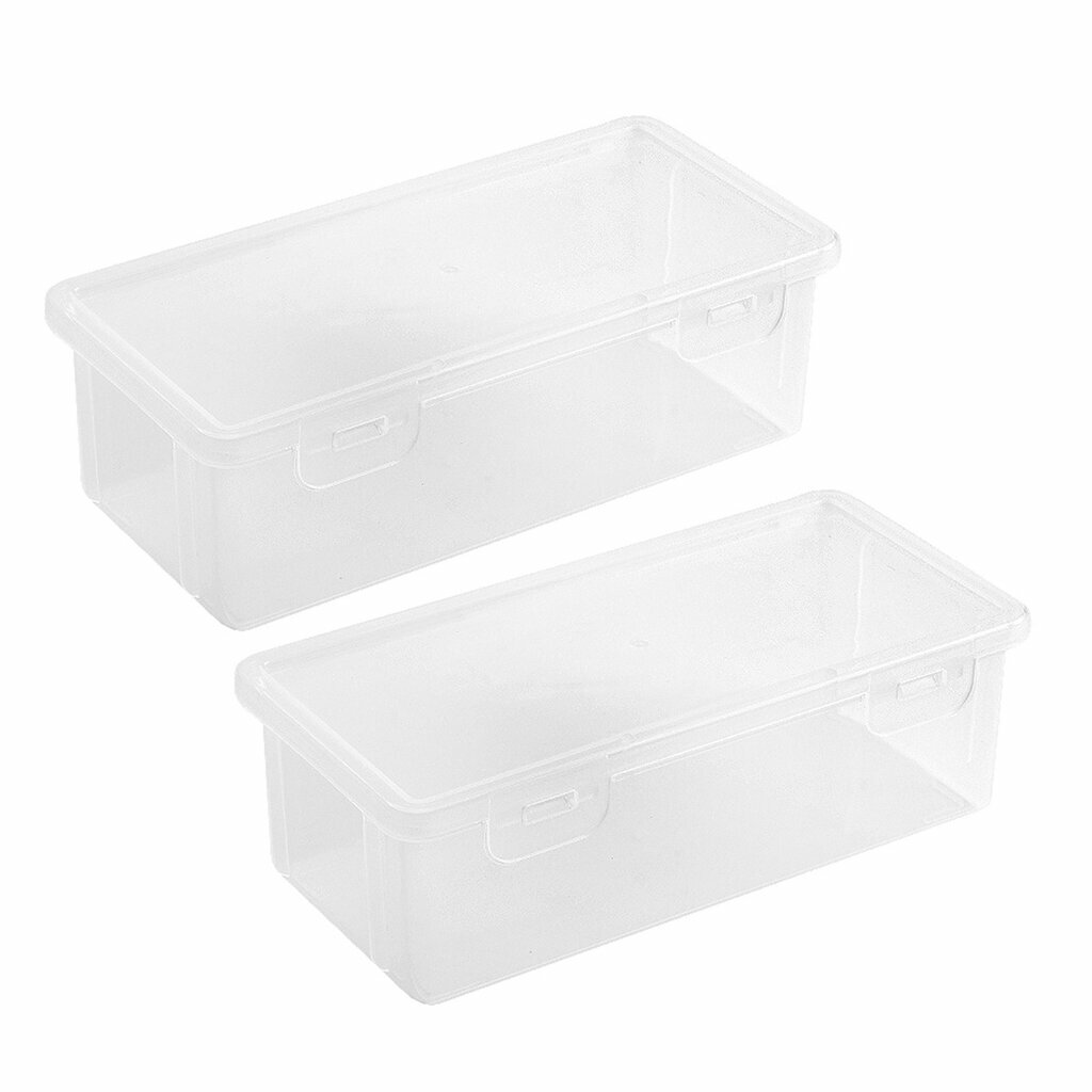 Прозрачный Жесткий Пенал Для Ручек Большой Емкости, Футляр Для Ручек, Коробка-Органайзер Для Цветных Карандашей