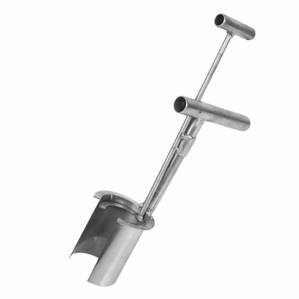 Садовый инструмент для трансплантации - ручной сеялка для саженцев и деревьев, нержавеющая сталь