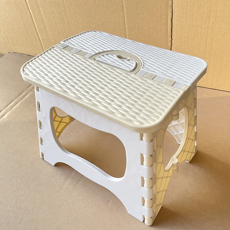 Утолщенный складной табурет, маленький табурет, табурет из бамбука, портативный табурет для ванной, большой ручной пластиковый складной табурет