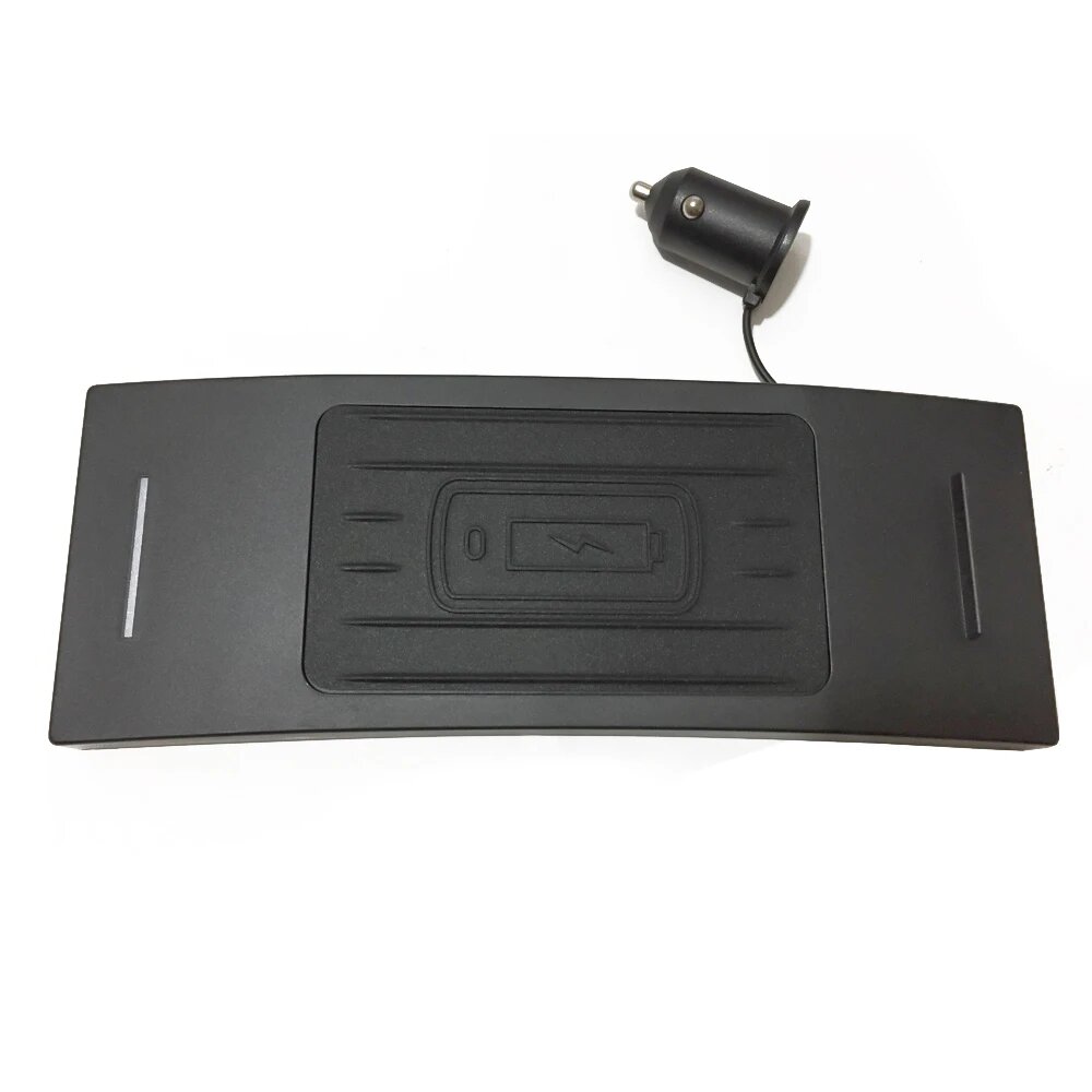 Автомобильное беспроводное зарядное устройство для Audi A6 S6 RS6 A7 S7 RS7 C7 2011-2018, держатель для мобильного телефона с быстрой зарядкой, аксессуары для интерьера Without USB