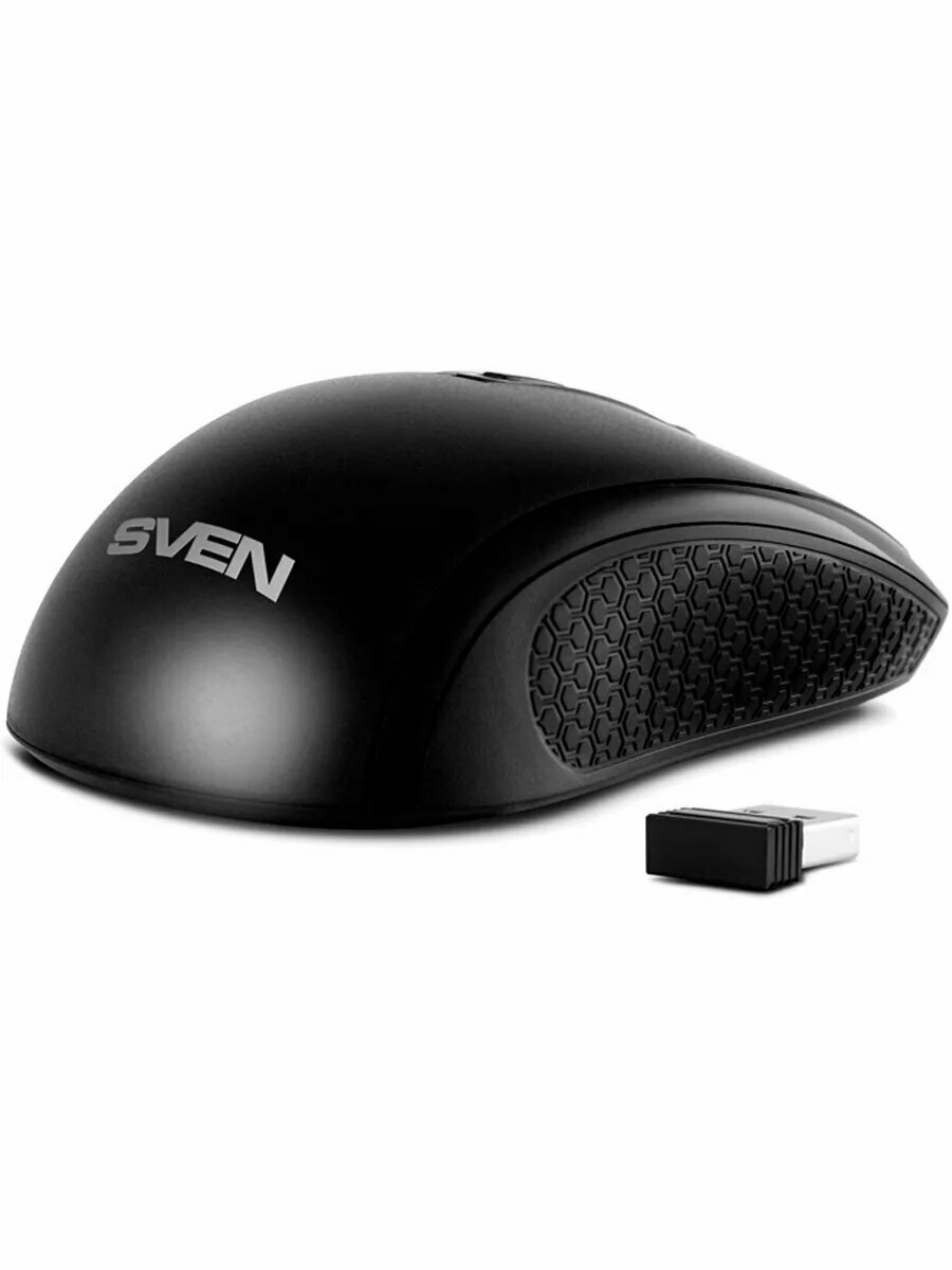 Беспроводная мышь RX-220W чёрная 3+1кл. 800-1600DPI, блист