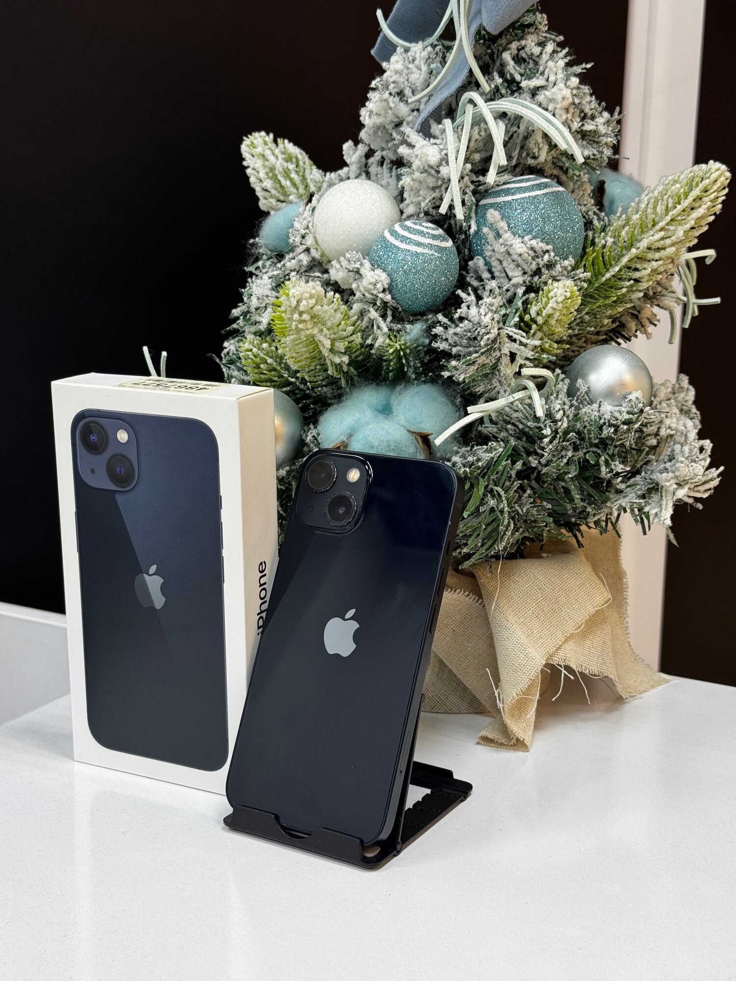 Смартфон Apple iPhone 13 128 ГБ, Dual: nano SIM + eSIM, тёмная ночь