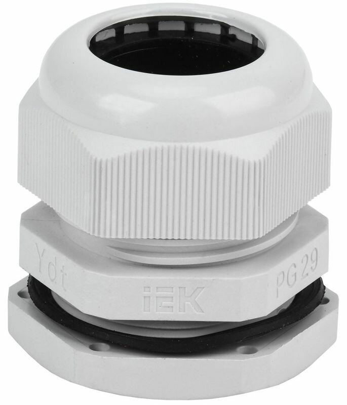 Сальник IEK PG29, d проводник 18-24 мм, IP54, пластик