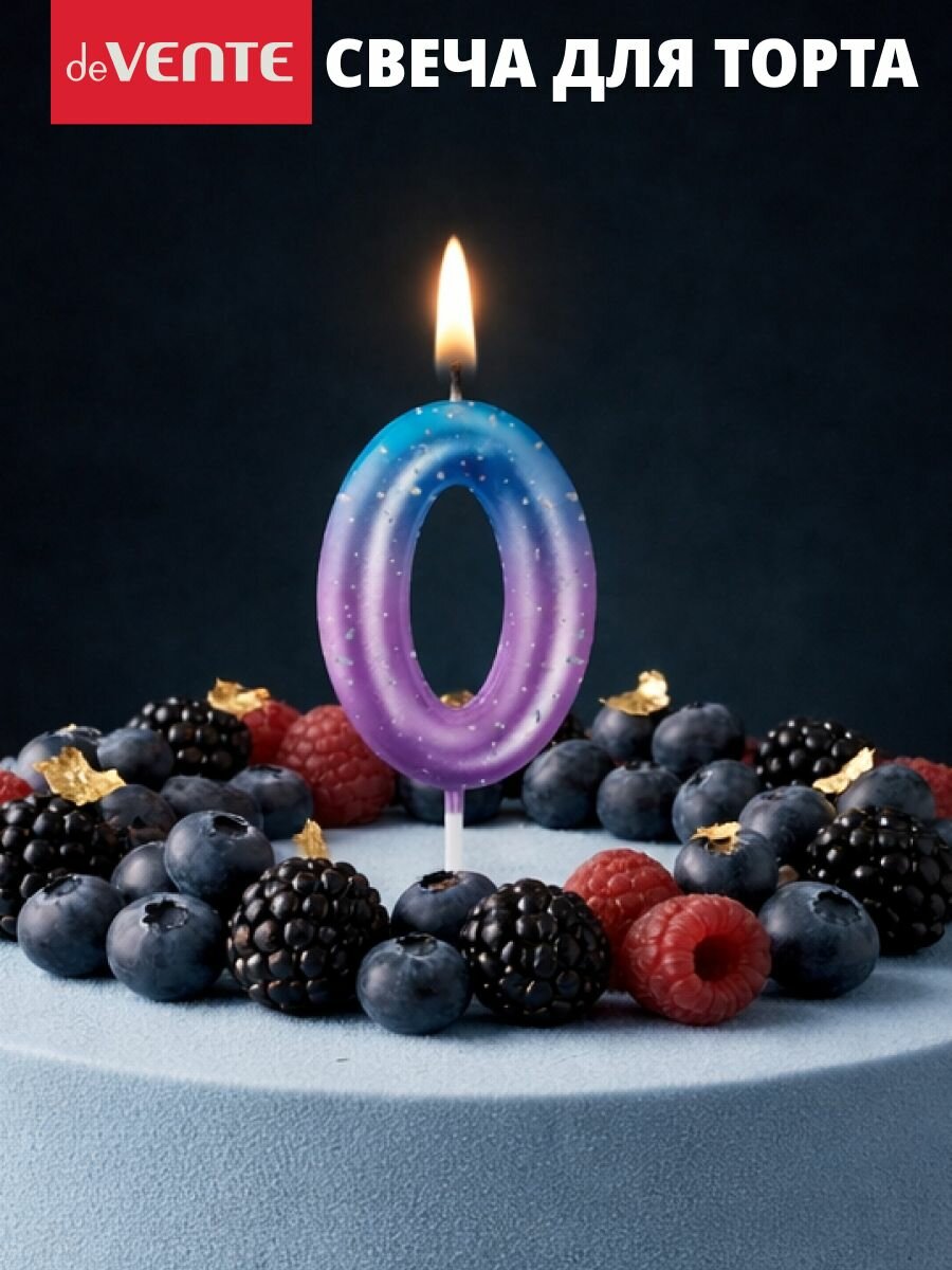 Свеча-цифра для торта на день рождение