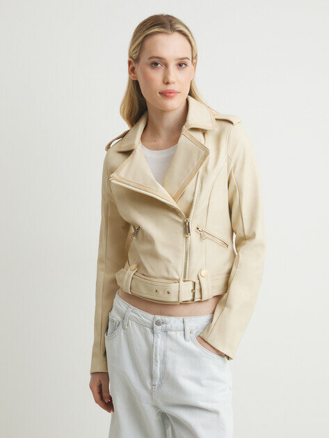 Куртка кожаная