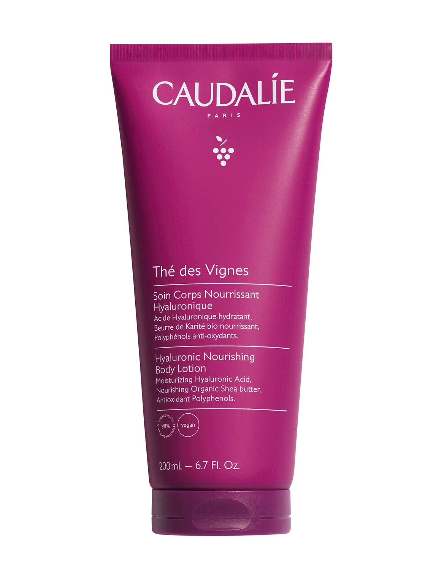Лосьон для тела CAUDALIE The des Vignes Nourishing питательный, 200 мл