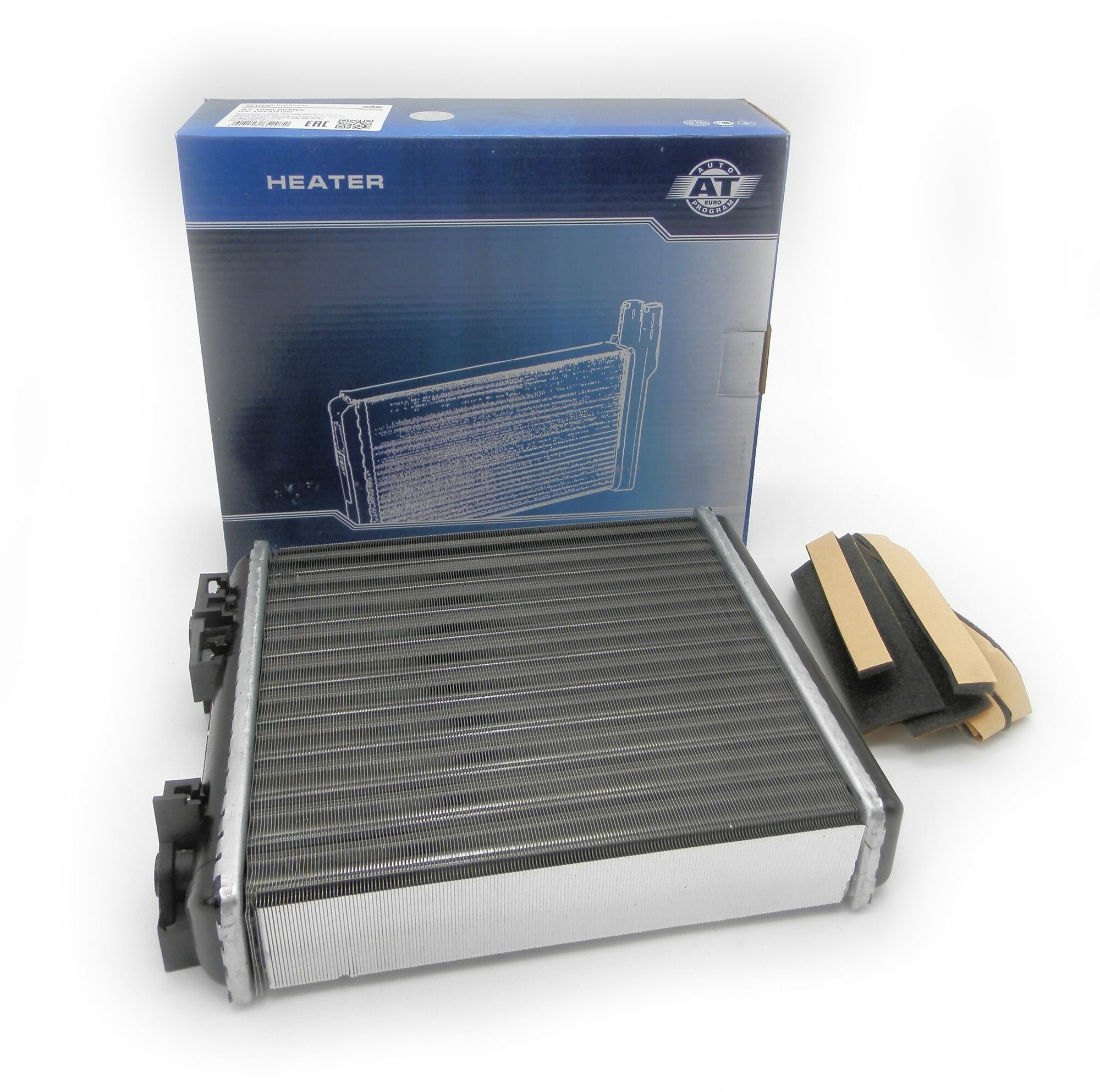 Радиатор отопителя для ВАЗ 2105 2104 2107 92- шт Auto Technologies Group AT 1050-005RA
