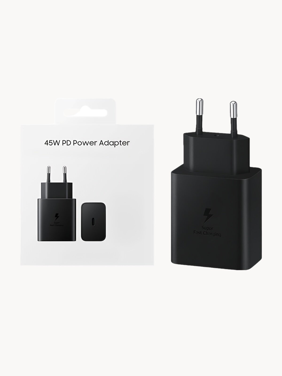 Быстрая зарядка Super Fast Charging 45W для устройств Samsung